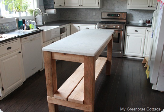 My Greenbrae Cottage: Restoration Hardware {Inspired} Island